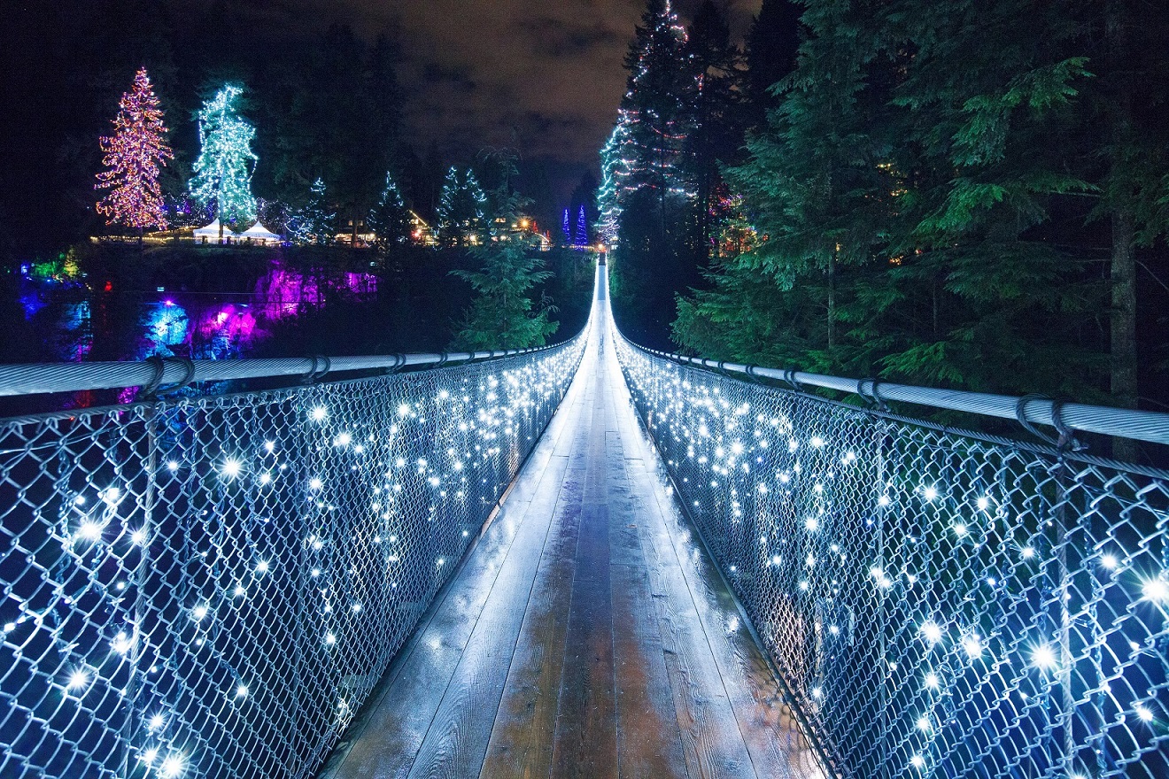 Canyon Lights, Capilano Suspension Bridge Park -Vancouver – Mazda